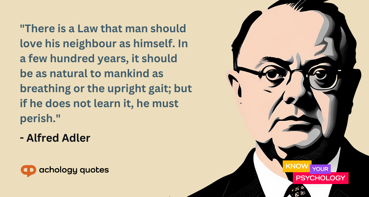 Alfred Adler Quotes