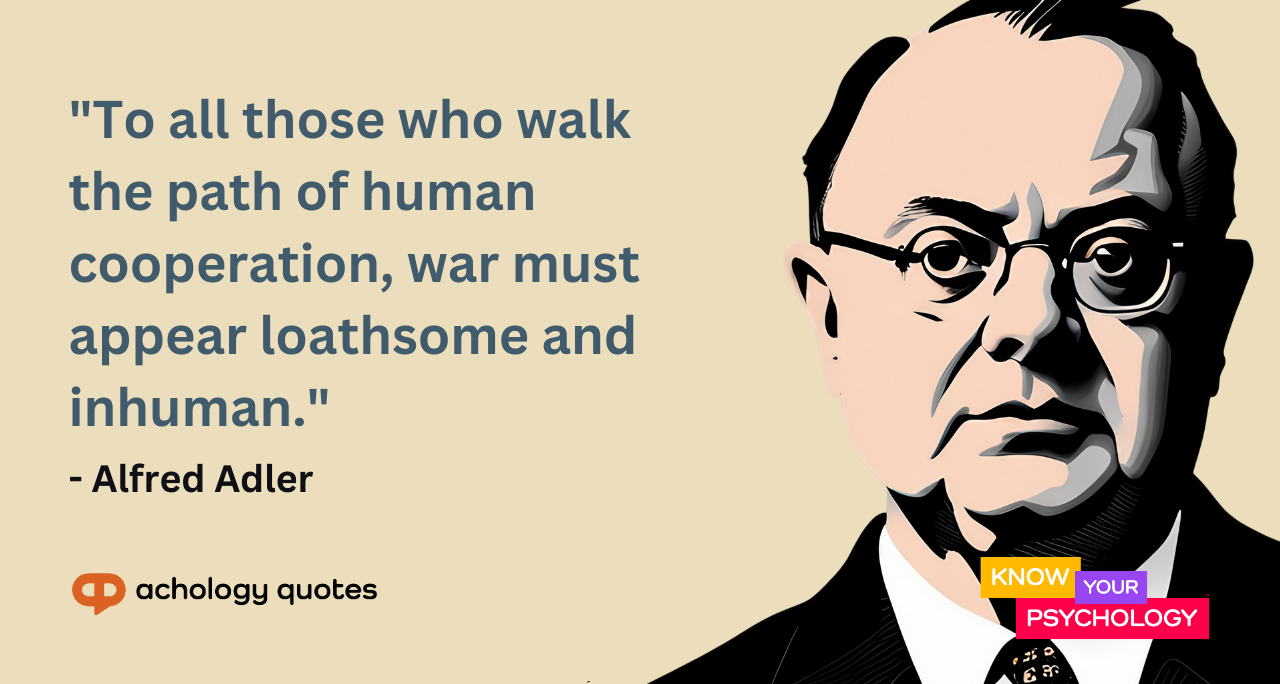 Alfred Adler Quotes