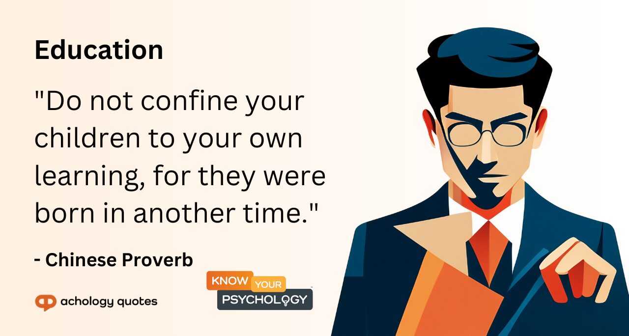 Chinese Proverb - Achology